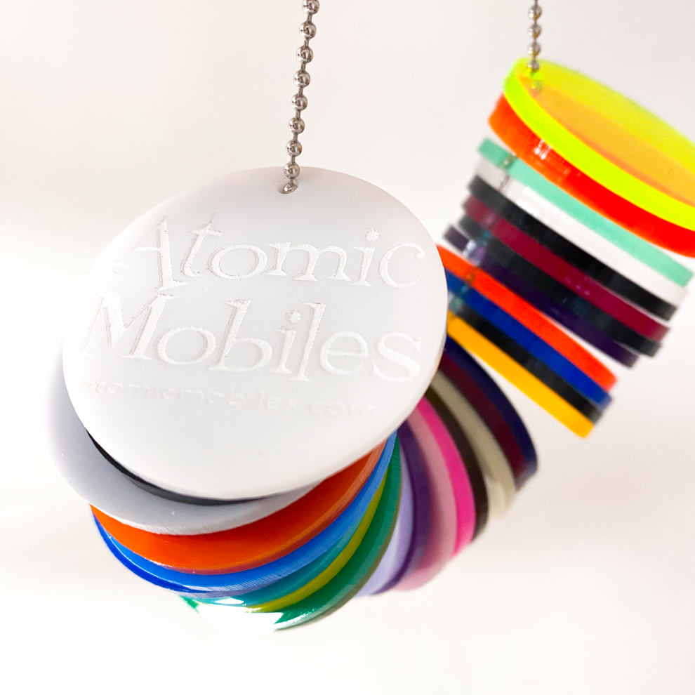 Color Sample Set | Acrylic Color Chip Set for Atomic Mobiles